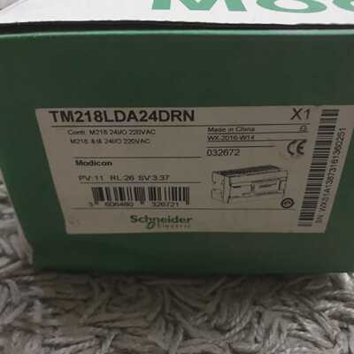 New Schneider TM218LDA24DRN PLC Processor