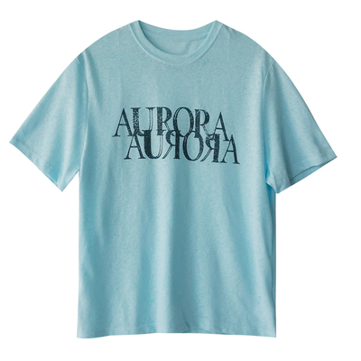 2025夏装新款雨露麻休闲短袖上衣