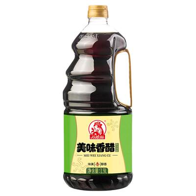 巧媳妇美味香醋1.9L大桶装酿造食醋香醋点蘸凉拌饺子醋商用家用