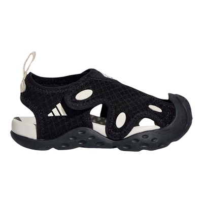 Adidas/阿迪达斯正品2026年小童日常经典休闲运动沙滩凉鞋KI6483