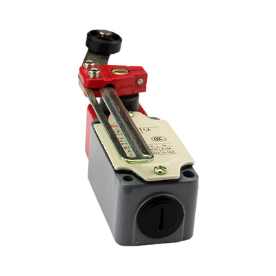 德力西行程开关LXP1-120系列自动复位微动限位开关长度可调角杠杆