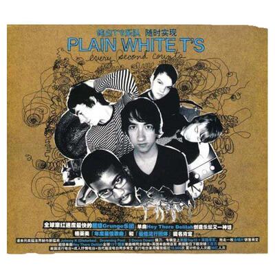 官方正版 纯白T’S乐队专辑 随时实现every second counts CD唱片