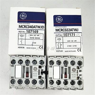 议价美国通用GE直流接触器MCRC040ATWJD MCRC022ATWJ 110VDC 24VD