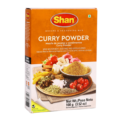 CURRY POWDER咖喱粉巴基斯坦进口SHAN玛萨拉咖喱MASALA玛莎拉100g