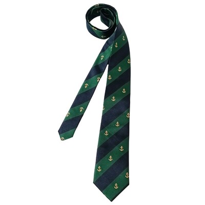 复古百搭黄色条纹学生领带女长款