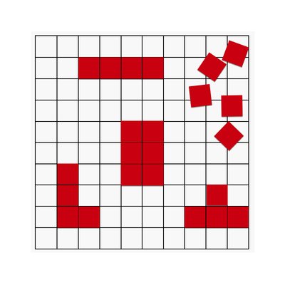 磁性面积与周长套装学习一平方厘米分米正方形长方形三年级数学磁吸教具小方块学具演示器磁力边长面积测量器