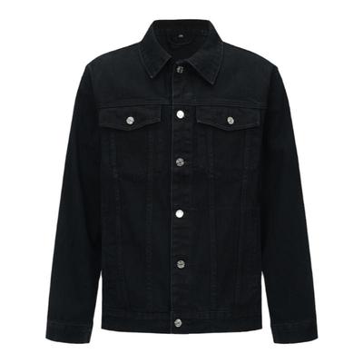 YORIANBOW春秋宽松黑色牛仔外套