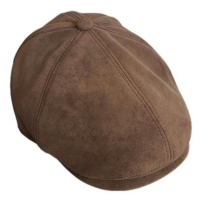 艾佳微麂皮绒前进帽女秋冬