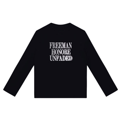 原创字母裂变logo印花百搭打底T