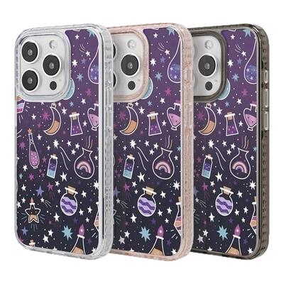 THE HOODxCarly 艺术家联名 Potion Bottles适用苹果iPhone16/15/14/Plus/Pro/Max气垫防摔手机壳镜面保护壳