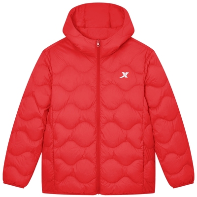 特步儿童绗缝轻薄羽绒服