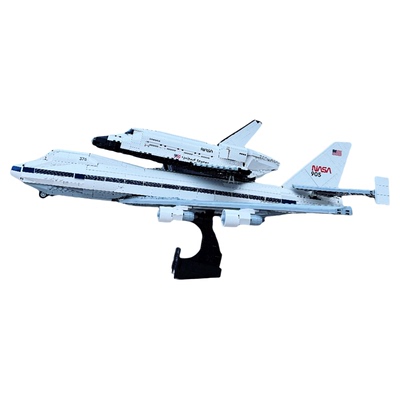 NASA波音747航天飞机运输机积木