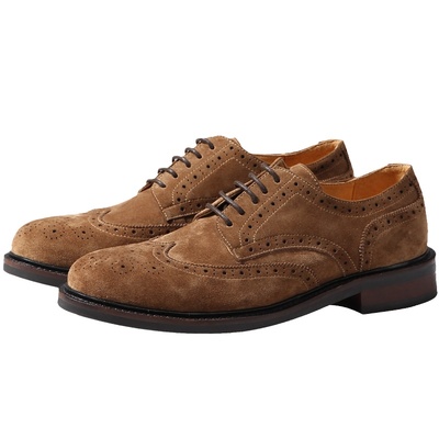 trd新款英伦复古男士圆头休闲鞋