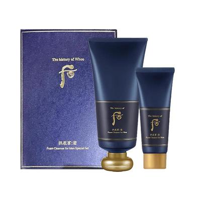 whoo拱辰享男士洗面奶清洁控油