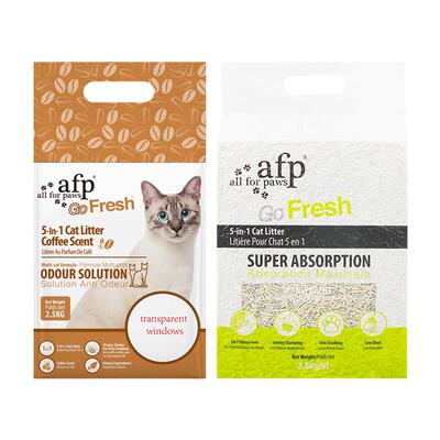 afp混合猫砂高效除臭膨润土