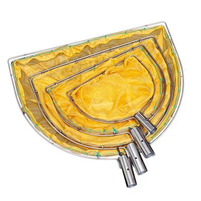 不锈钢抄网头实心小眼捞虾泥鳅