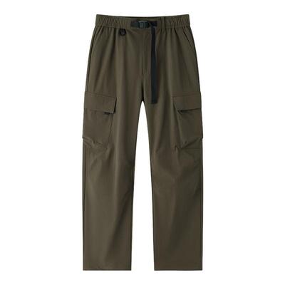 森马户外机能宽松直筒工装长裤男