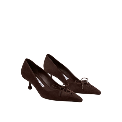 JIMMYCHOO/SCARLETT绒面高跟鞋