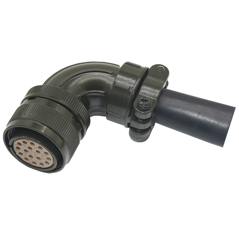 松下安川台达三菱伺服电机编码器动力线接头 4芯9芯17芯航空插头_虎窝淘