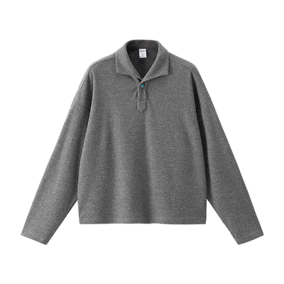 第四区老钱风Polo衫毛衣男女同款