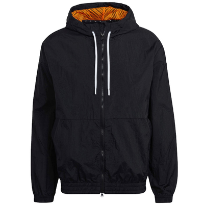 男梭织连帽宽松夹克跑步夹克外套