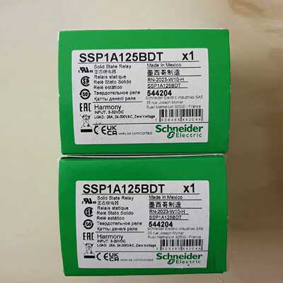 议价施耐德继电器SSP1A125BDT/110/P3A250BDT/SSP1A125BDE/RSB2A0
