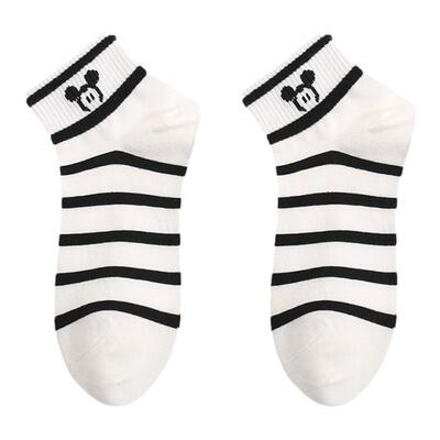 卡通脚裂袜船袜防裂百搭女四季