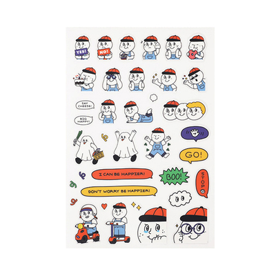 ohlollyday无痕防水贴纸手帐素材