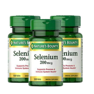 自然之宝硒片200mcg100粒*3瓶