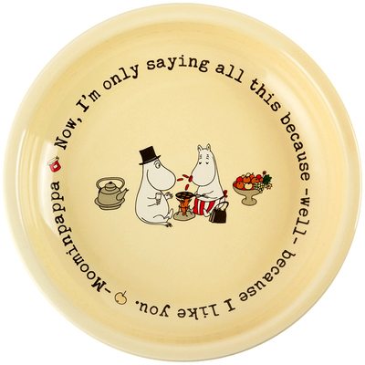 姆明家用餐盘米饭碗套装高颜值