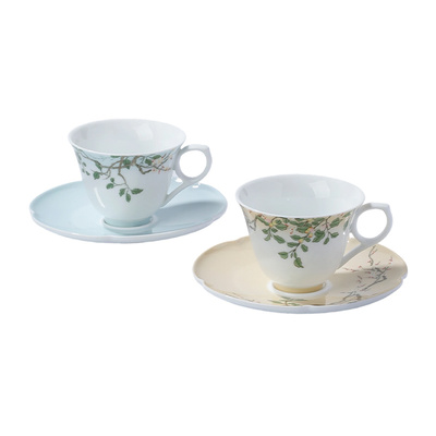 国色可餐清平乐红茶杯碟套装