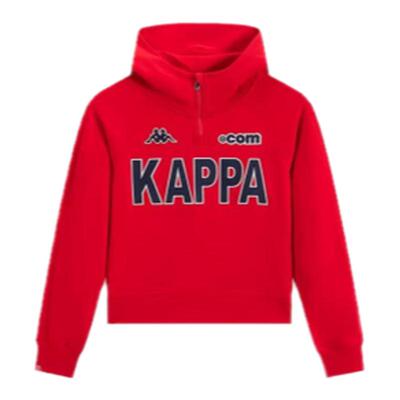 Kappa卡帕半拉链套头卫衣