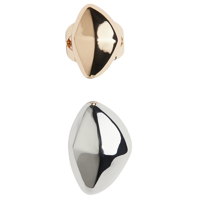 HM冬季女士2枚装不对称戒指1281491