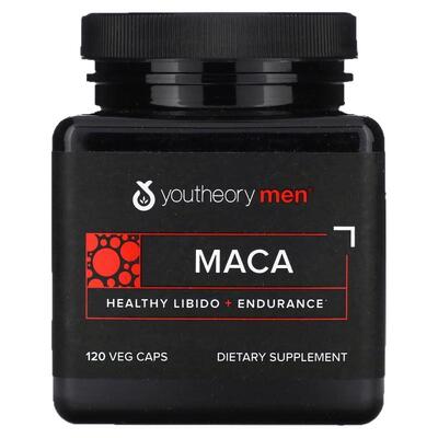 Youtheory男性玛卡胶囊支持男性精力与日常活力耐力整体健康营养