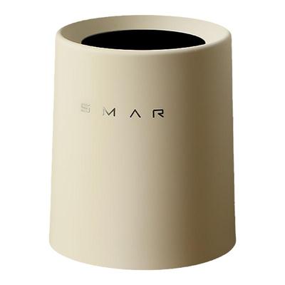 2025新款法式轻奢奶油风垃圾桶