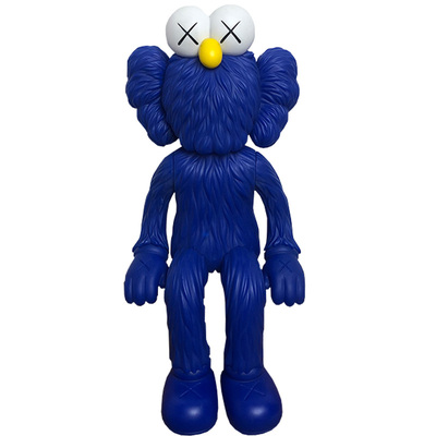 kaws摆件公仔芝麻街联名长沙限定