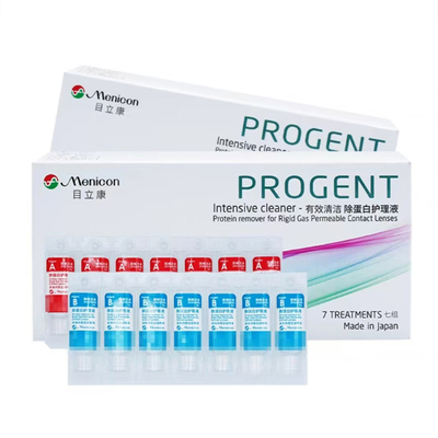 Menicon目立康ab液除蛋白硬性RGP角膜隐形眼镜美尼康ok镜护理液TF