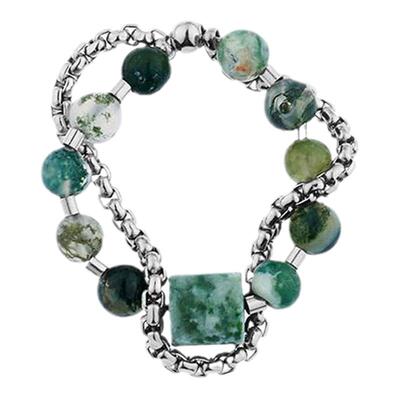 自然论小众串珠青蛇戒指首饰