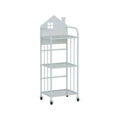 传家红小房子移动书架