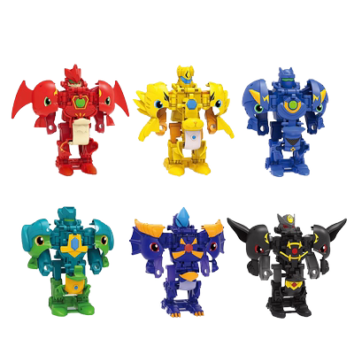 武装精灵三宝现货玩具变形合体