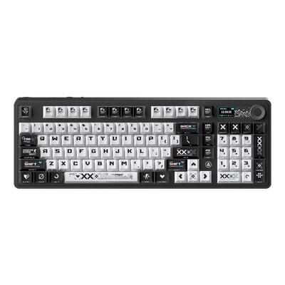 黑爵AK980印花集CSGO电竞键盘