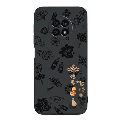 平安喜乐适用荣耀X20手机壳honorX20华为新款液态硅胶NTN一AN20全包防摔叉二零5G保护套NTNAN男女新年x2o二十