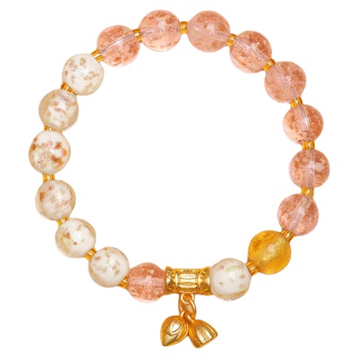 【杭州灵隐官方】双色琉璃手串