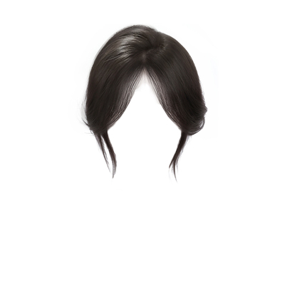 月儿假发女片头顶遮白发真发