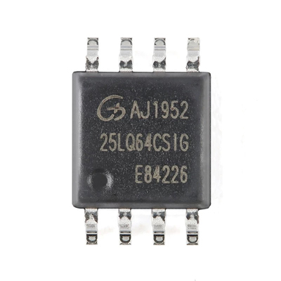 原装正品 GD25LQ64CSIG 封装: SOP-8 64M-bit 1.8V串行闪存芯片IC