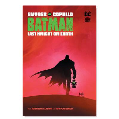 【预售】【DC Comics】蝙蝠侠地球上后的骑士英文漫画进口原版书Batman: Last Knight on Earth SNYDER  SCOTT
