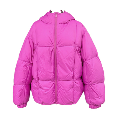 容子木ROSEMOO25冬【商场同款】光泽感细腻捏褶羽绒服RSS4YP113A