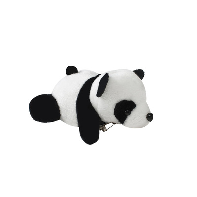 日系可爱别针熊猫毛绒胸针