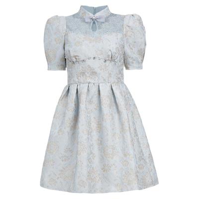 FEXATA斐格思宫廷风提花公主裙