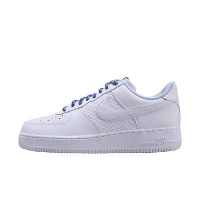 NIKE耐克空军一号男鞋拼接编织AF1白蓝休闲板鞋运动鞋IW1892-111
